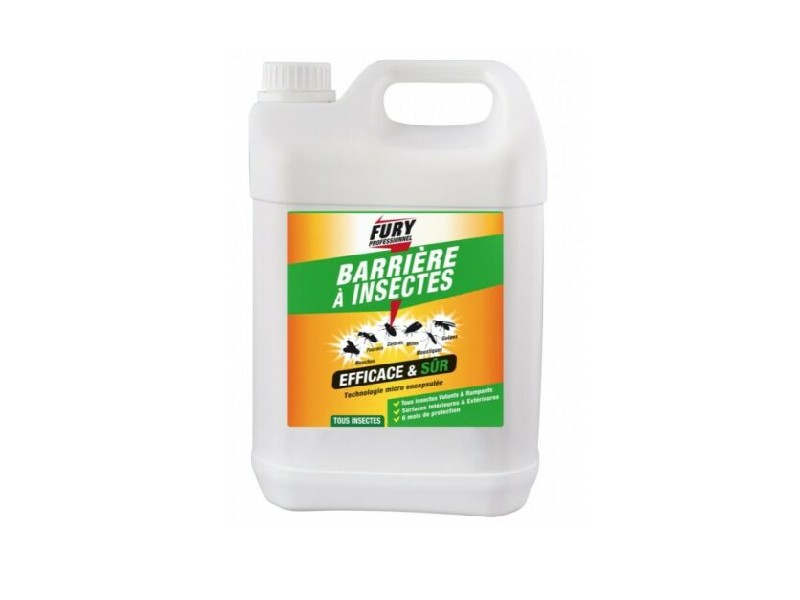 Barrière à insectes Fury professionnel liquide sur Droguerie Jary