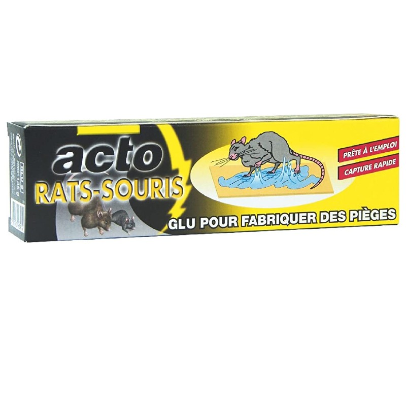 Colle pour rats, souris, rongeurs sur Droguerie Jary